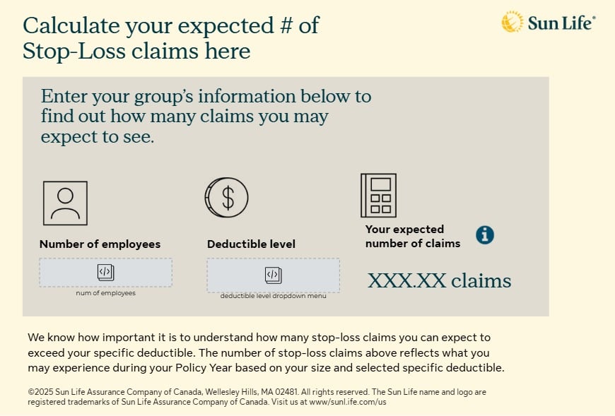 2024 Stop-Loss Projected Claims Calculator