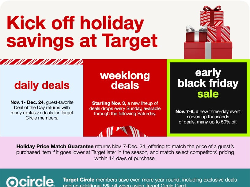 Holiday deals