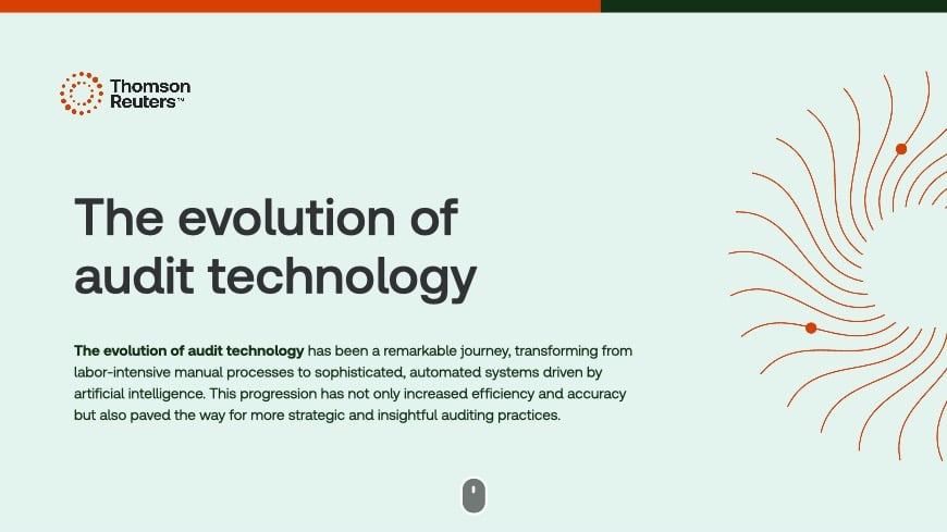 Infographic | The Evolution of Audit Technology