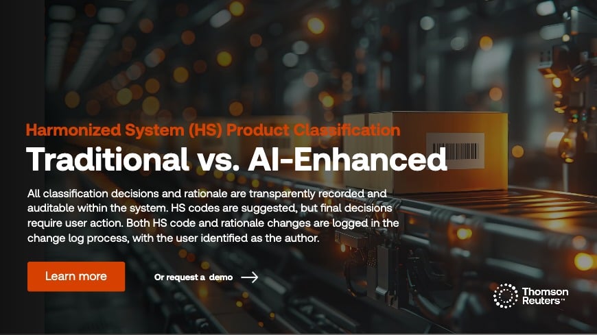 Harmonized System product classification