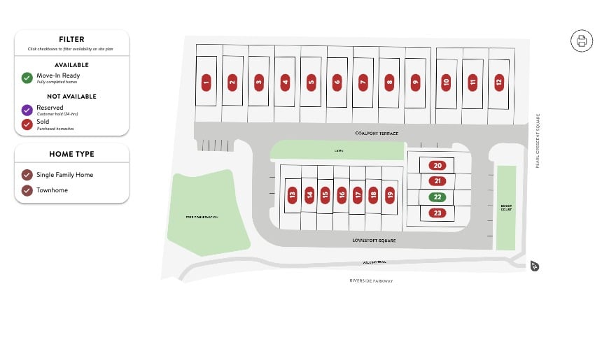 Lexington Square Site Plan