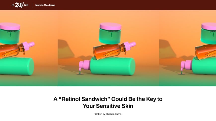 A “Retinol Sandwich” Could Be the Key to Your Sensitive Skin