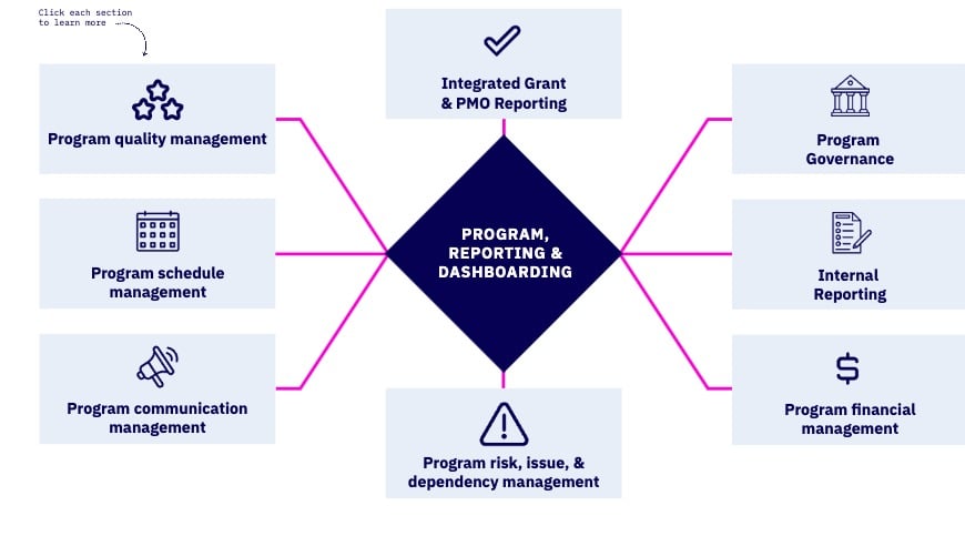 Program reporting and dashboarding