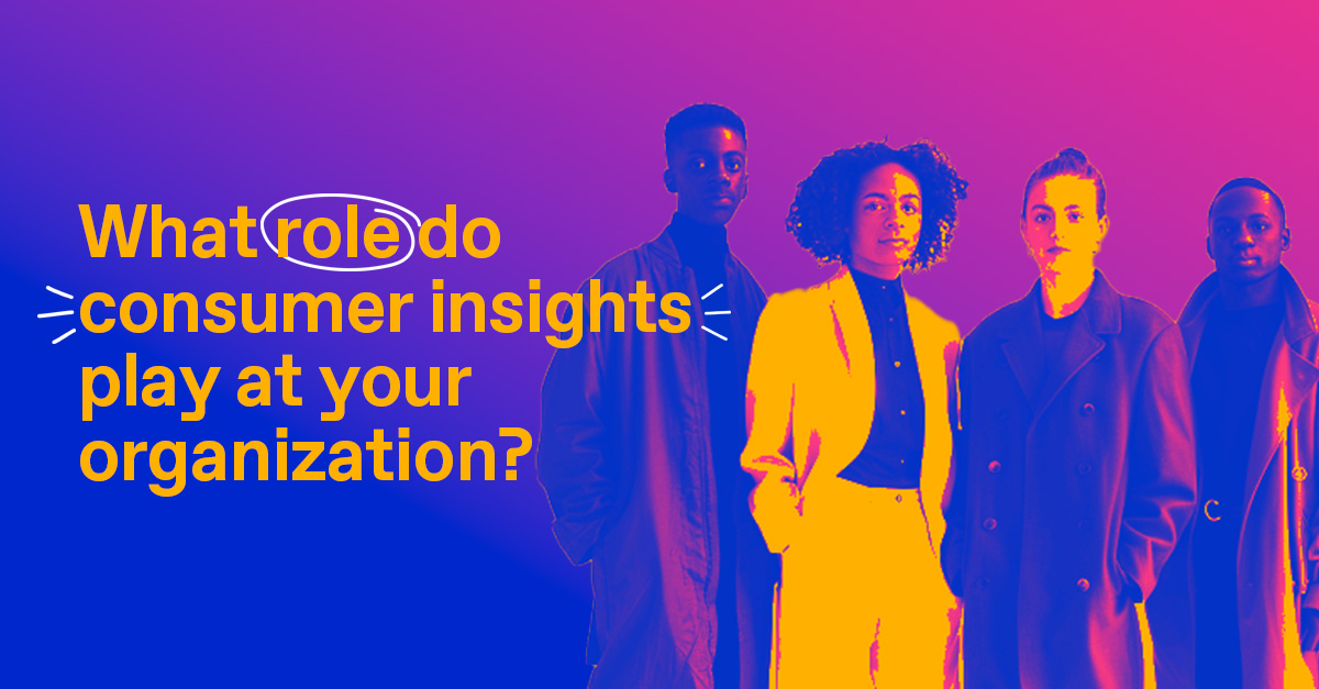 Connected Insights Framework What Role Do Consumer Insights Play At